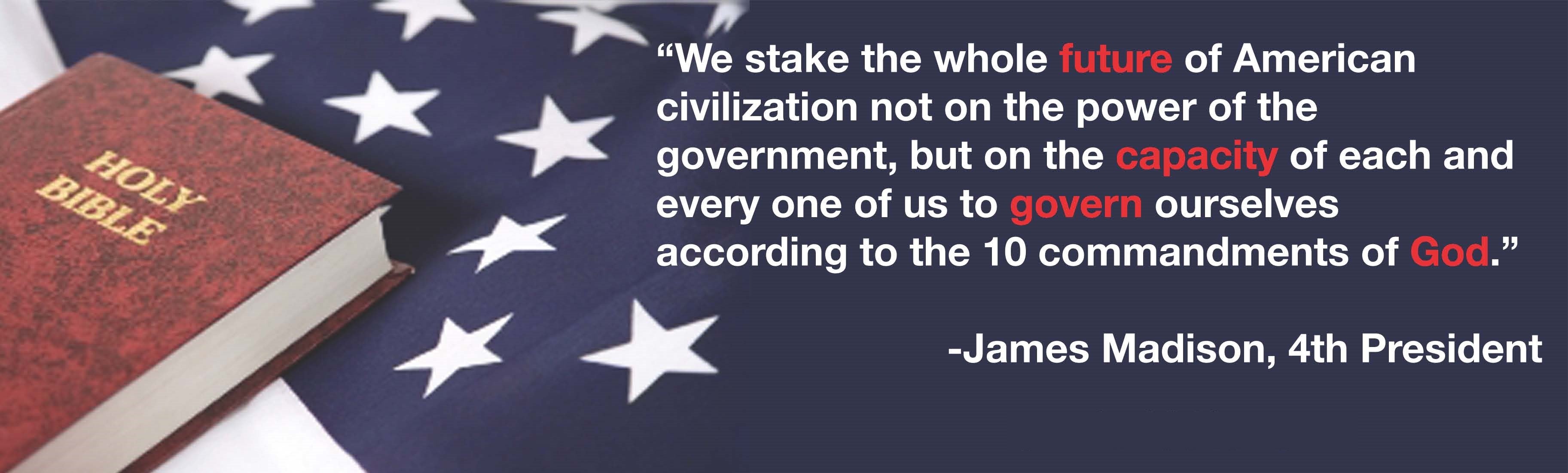 Founding Fathers' Faith Awareness Month Horizontal Banners – City On A ...